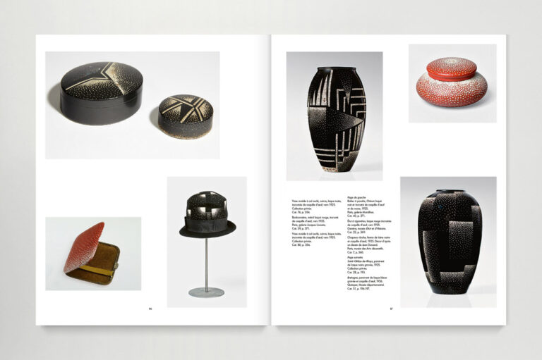 Jean Dunand, book design, monography of a lacquer artist from Art deco