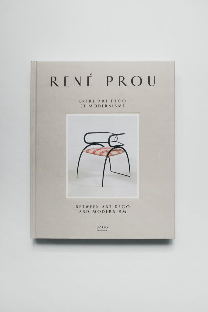 René Prou, book design on an important decorator from French Art Deco